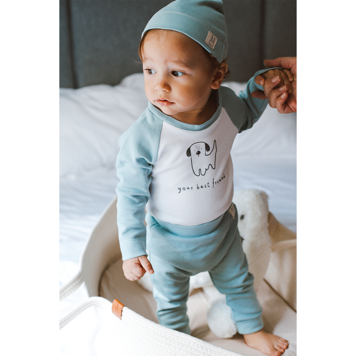 Just kiddin baby bodi "Organic", 62-80 | Jungle Baby