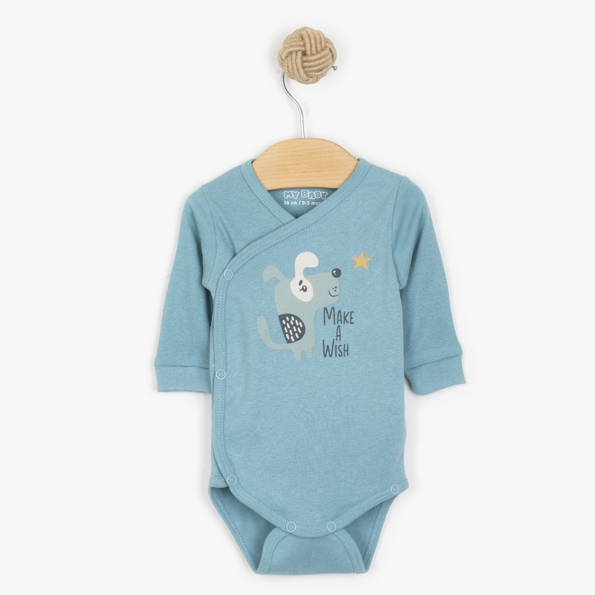 My baby bodi preklop "Funny Dogs", 56-62 | Jungle Baby