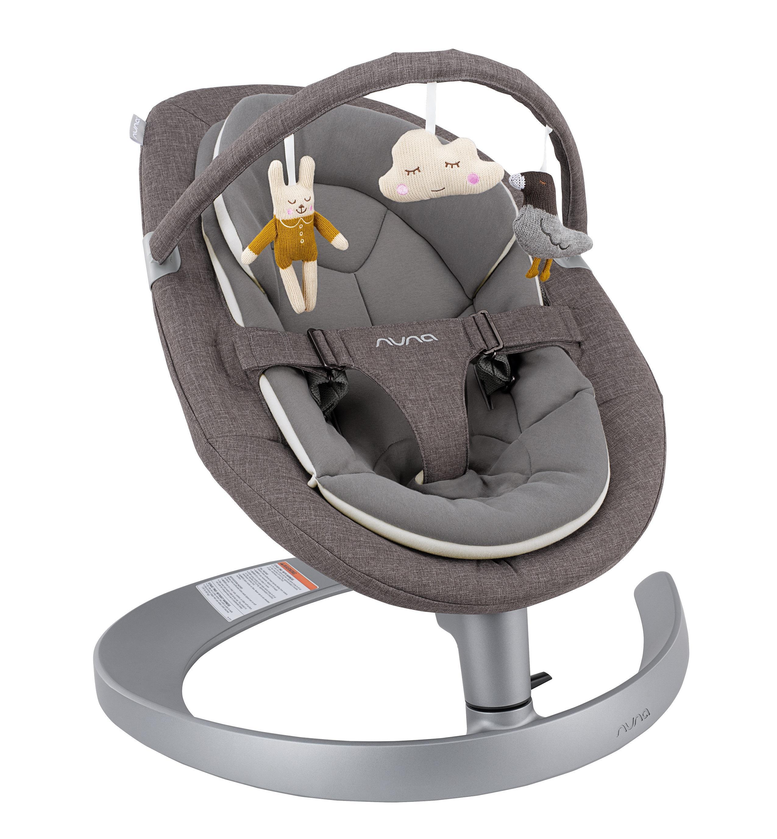 Nuna njihalica Leaf Grow, Gray | Jungle Baby