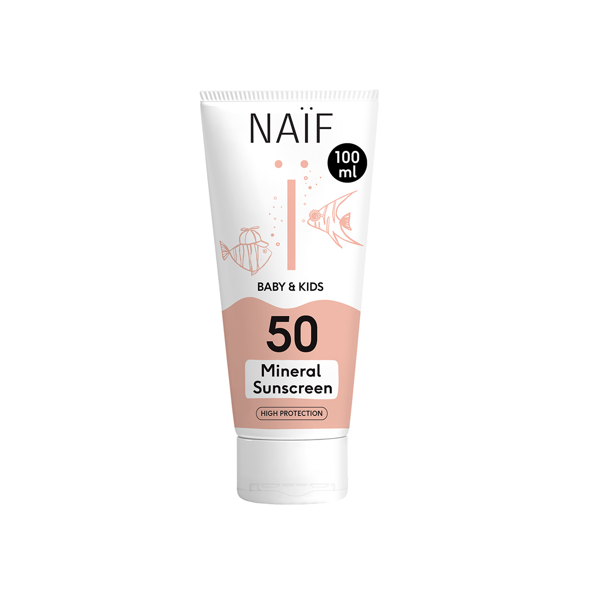 Naif Care krema za sunčanje za bebe i decu SPF50, 100ml | Jungle Baby