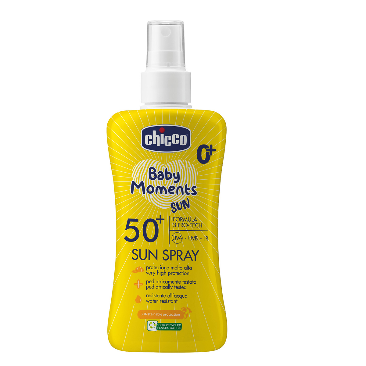 Chicco sprej za suncanje SPF50+, 150m | Jungle Baby